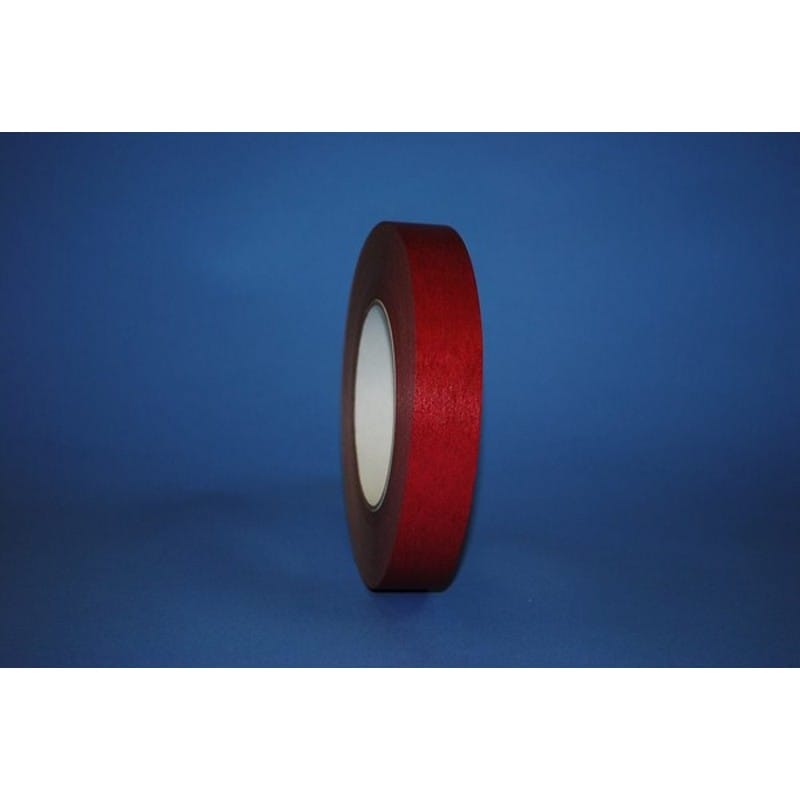 1/4" x 60 Yd Red Colored Kraft Flatback Tape (Case of 144 Rolls)