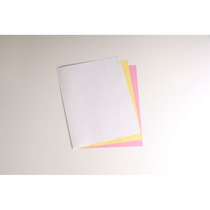3-Part Pre-Collated Carbonless Paper - 2505 Sheets/Carton
