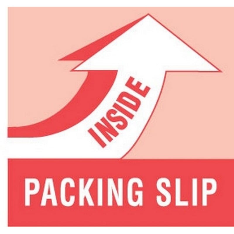 4" x 4" Packing Slip Inside Labels (500 per Roll)