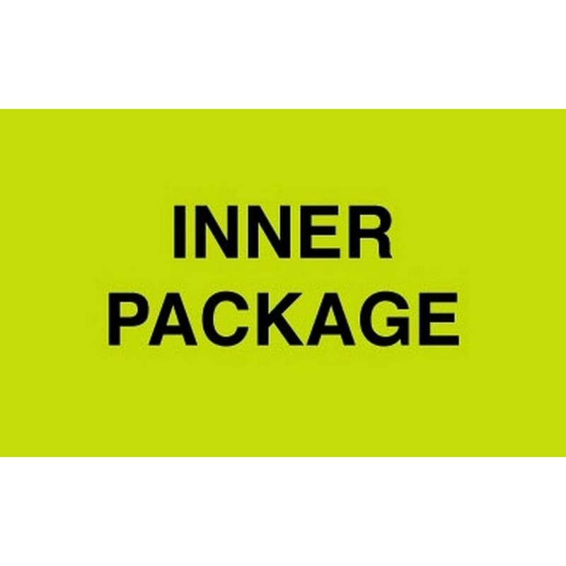 1-3/8" x 2" Inner Package Labels (500 per Roll)