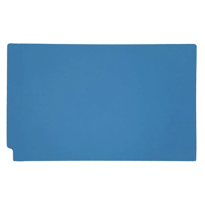 14pt Dark Blue Folders, Full Cut 2-Ply END TAB, Legal Size (Box of 50)